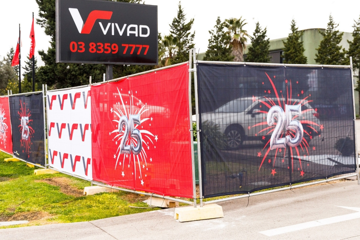 Fabric Fence Scrims - Vivad
