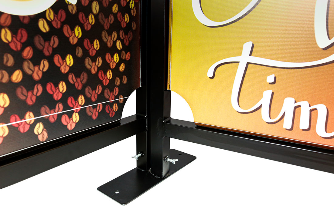 Cafe Barriers (Square Corners) - Vivad